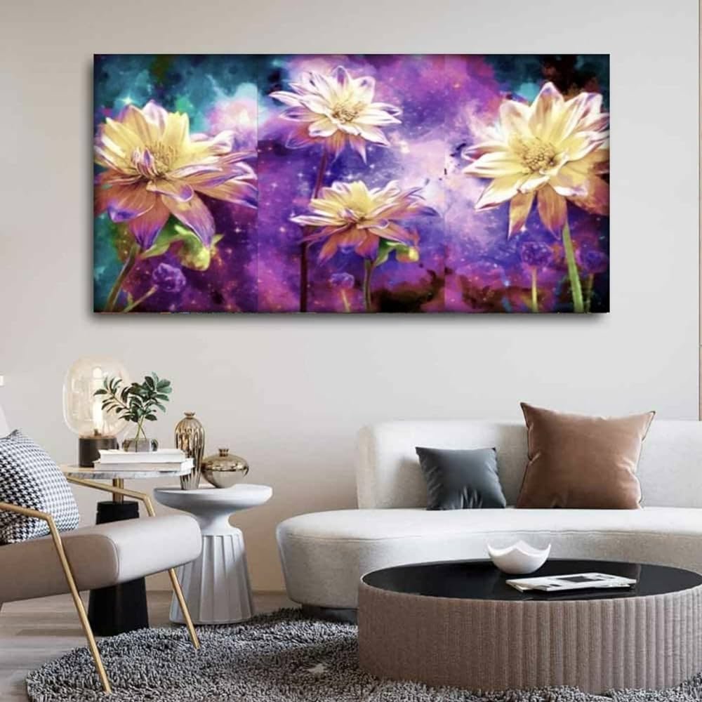 10 Best Flower Wall Painting for Rooms