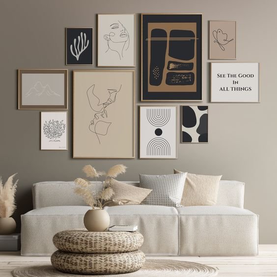 8 Best Gallery Wall Decor Ideas for All Interior Spaces